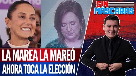 SinMáscaras PONCHADA Xóchitl FRACASA en ÚLTIMO DEBATE aún con su