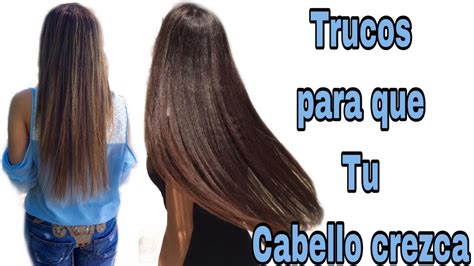 Trucos para hacer crecer el cabello rápido sano y fuerte 20 consejos