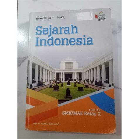 Jual Buku Sejarah Indonesia Kelas X 10 Penerbit Erlangga Shopee Indonesia