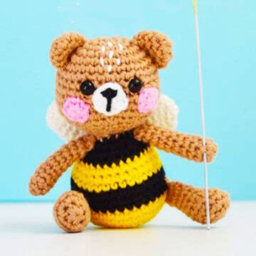 8 Abeille PDF Amigurumi Tuto Modèle Gratuit AmigurumiGratuit