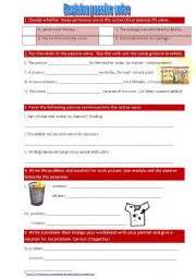 Revision Passive Voice ESL Worksheet By Nmg2603