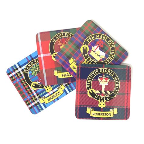 Scottish Clan Coasters Scott S Highland Services Inc