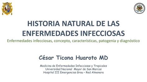 Historia Natural De Las Enfermedades Infecciosas LUIS ENRIQUE LAZARO