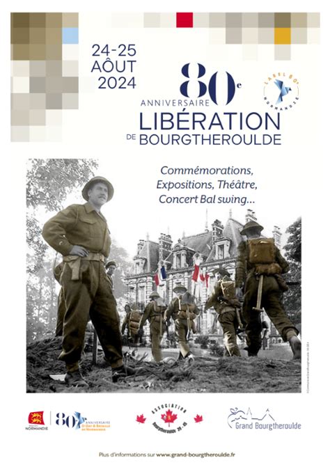 Commémorations des 80 ans de la libération de Bourgtheroulde