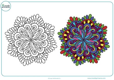 Dibujos De Mandalas Para Colorear Para Ni Os
