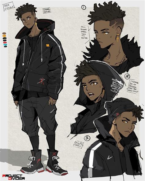 Pin By Entenocturno34 On Projectdivider Black Anime Characters