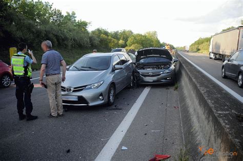 Collision en chaîne sur l A35 à Colmar Vidéo Perception