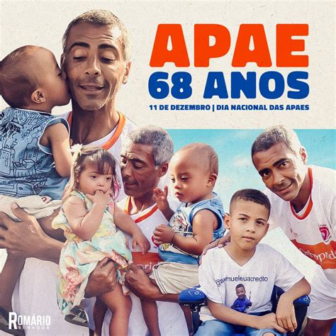 Romário on Twitter Hoje comemoramos o Dia Nacional das APAES A