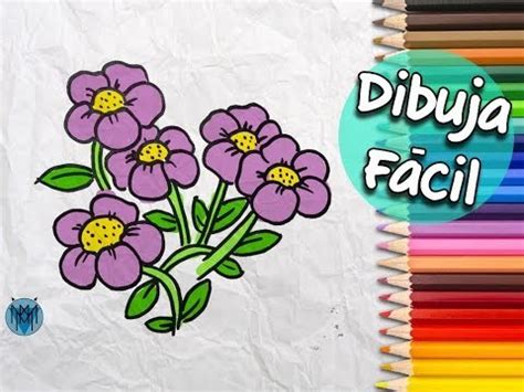 C Mo Dibujar Flores F Cil
