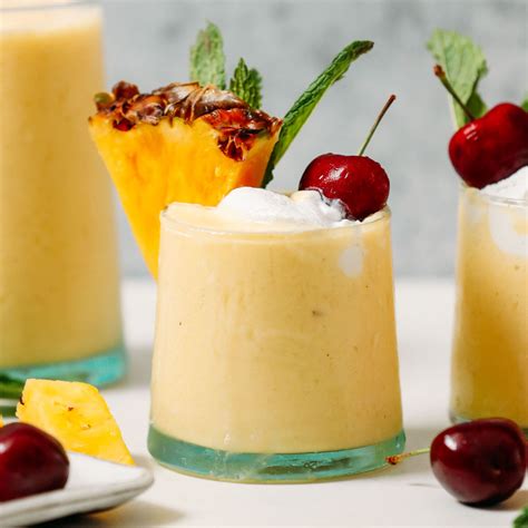 Piña Colada Smoothie 2 Ingredients Minimalist Baker Recipes