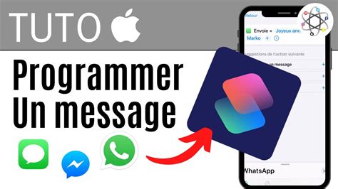 Programmer L Envoi D Un Message Via Les Raccourcis Iphone Youtube