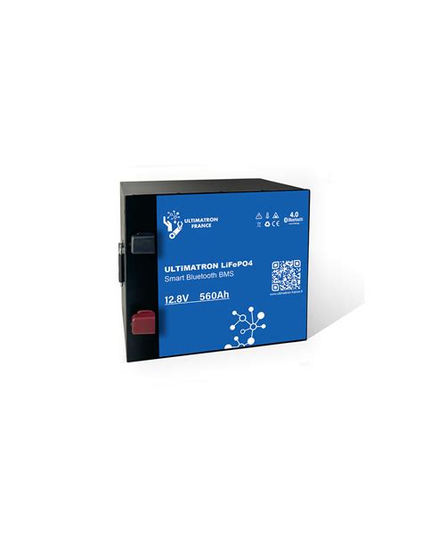 Batterie Ultimatron Lithium Sous Siège de 12 8V 560Ah LiFePO4 Smart BMS