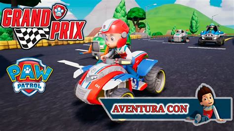 Patrulla Canina Grand Prix Gameplay Jugando Con RYDER El Modo