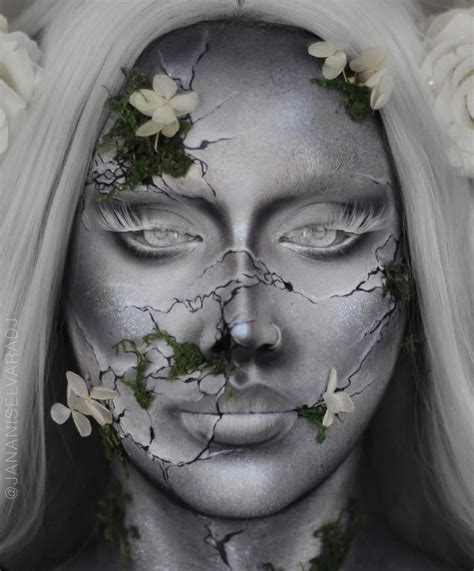 Ghost Makeup Face Art Makeup Horror Makeup Sfx Makeup Beautiful