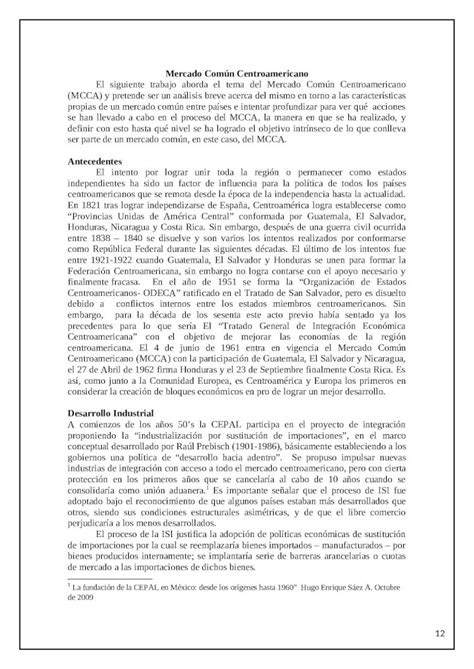 Doc El Mercado N Centroamericano Dokumen Tips