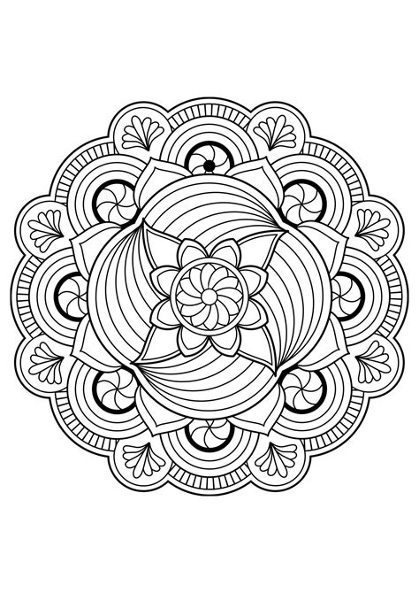 Mandalas Para Colorear Vector En Vecteezy Off