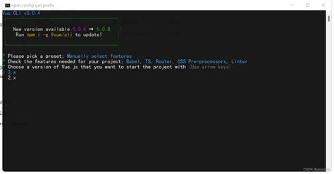 vue3 typescript项目的创建 怎么创建有typescript的vue3 csdn博客