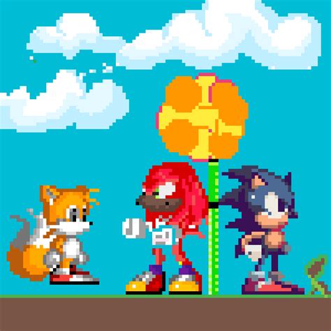 Pixilart Team Sonic By Bubba Boi