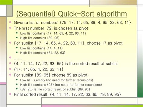 ppt lecture 7 parallel algorithms focus on sorting algorithms powerpoint presentation id