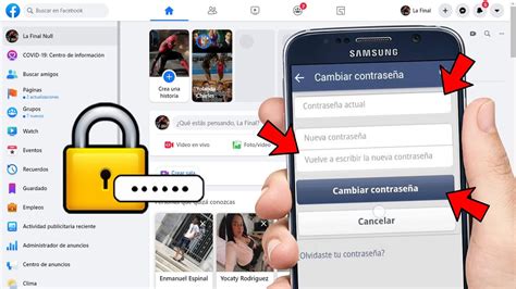Como CAMBIAR la CONTRASEÑA de FACEBOOK desde el Móvil YouTube