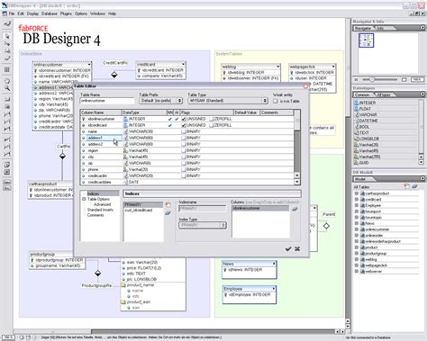 DBDesigner 4 DBMS Tools