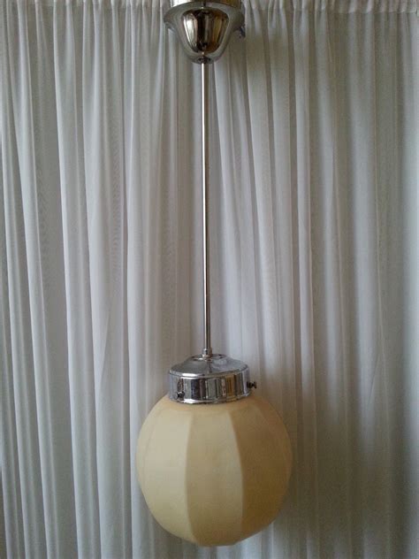 Funkis Art Deco TAKLAMPA lampa pendel klotlampa 403227477 ᐈ Köp på