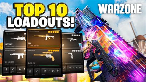 Top Best Loadouts In Warzone Season Meta Loadouts Class