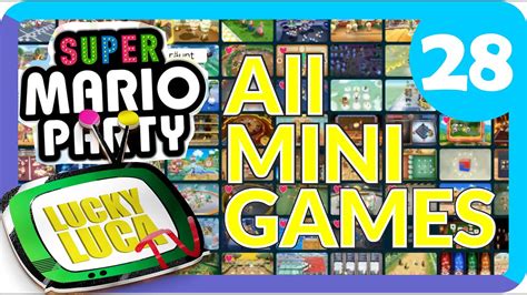 Super Mario Party All Minigames Minigames Switch Mini Games Super