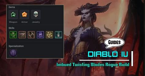 Diablo 4 Cold Imbuement Twisting Blades Rogue Build Rogue Endgame