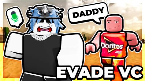 EVADE VC IS SUS Roblox Evade VC Funny Moments YouTube