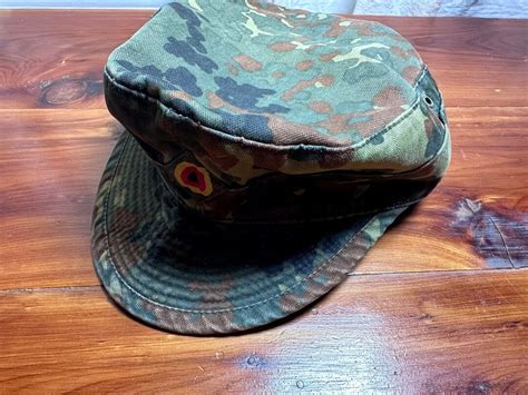 Vintage German Military Field Cap Albert Kempf Teunz Etsy