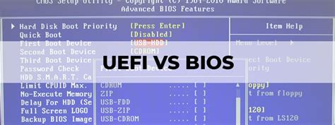Uefi Vs Bios Whats The Differences And Which One Is Better Computer