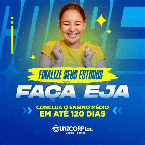 Educação de Jovens e Adultos EJA Supletivo Online Unicorp Educação de