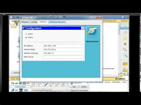 Setup Application Layer Services W Servers In Packet Tracer Part Ccna