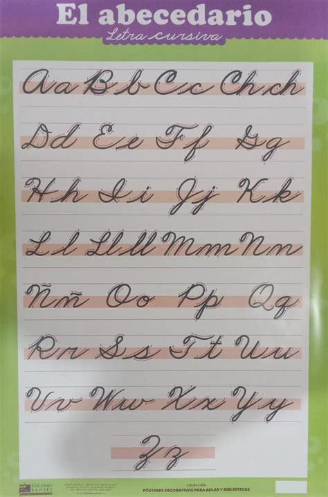 El Abecedario Letra Cursiva