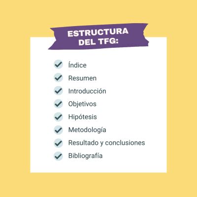 Qu Es El Tfg Y C Mo Se Elabora Experto Universitario