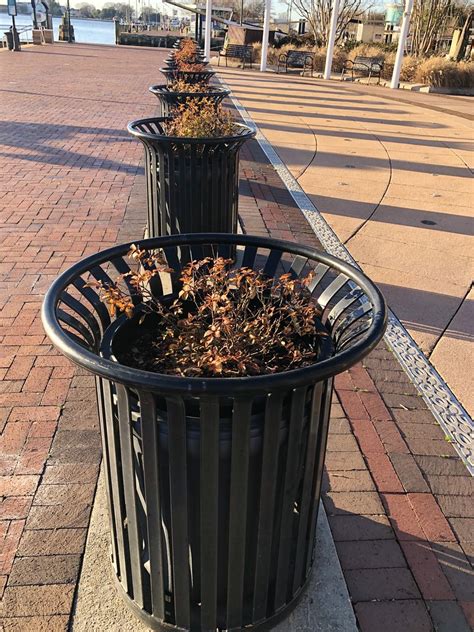 Trash Can Planters Im Not Crazy About These Planters And Flickr