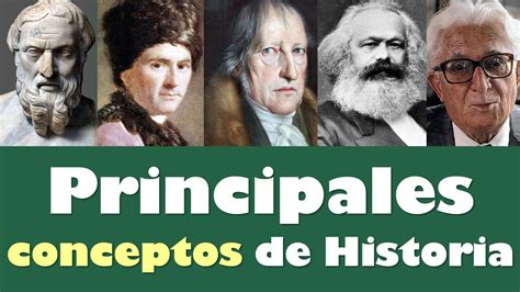 Principales Conceptos De Historia Aulamedia Historia Youtube