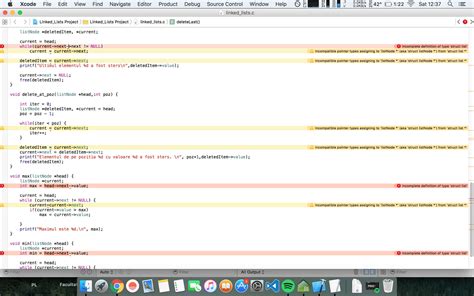 C Struct Data Types Issues With Linked List Stack Overflow