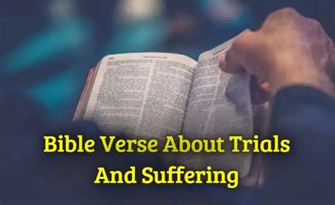 38 Bible Verse About Trials And Suffering KJV