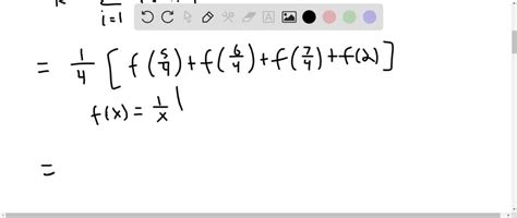 Solved A Find The Riemann Sum For F X X X With Four