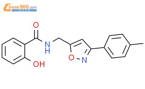 596125 14 3 Benzamide 2 Hydroxy N 3 4 Methylphenyl 5 Isoxazolyl