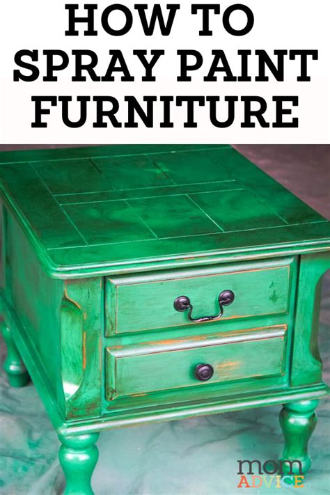 How To Spray Paint Furniture In Spray Paint Furniture Paint