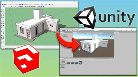 Como Exportar Desde Sketchup E Importar Modelos D A Unity Youtube