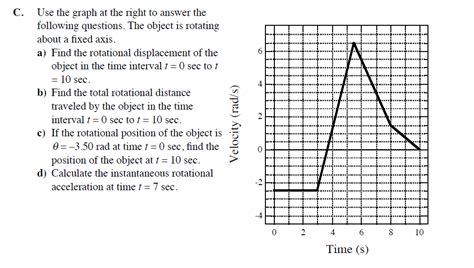 solved calculate the instantaneous rotational acceleration
