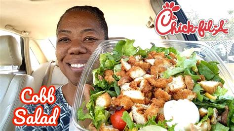 Chick A Fil A Cobb Salad Review First Time Trying Cooking