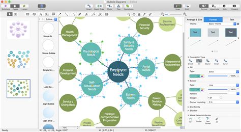 convert a bubble diagram to pdf conceptdraw helpdesk