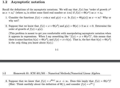 1 2 asymptotic notation recall the definitions of the