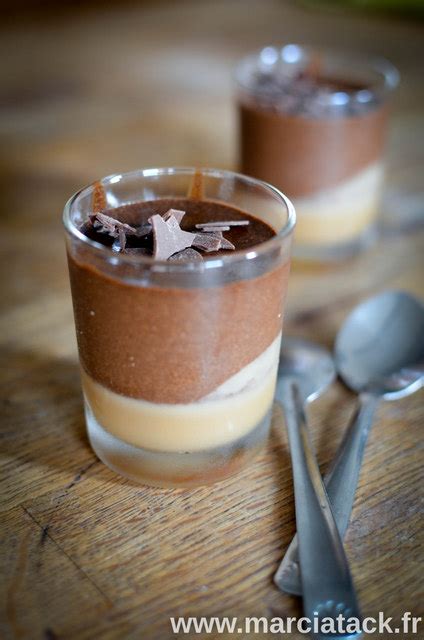 Mousse au chocolat et caramel beurre salée Recette facile