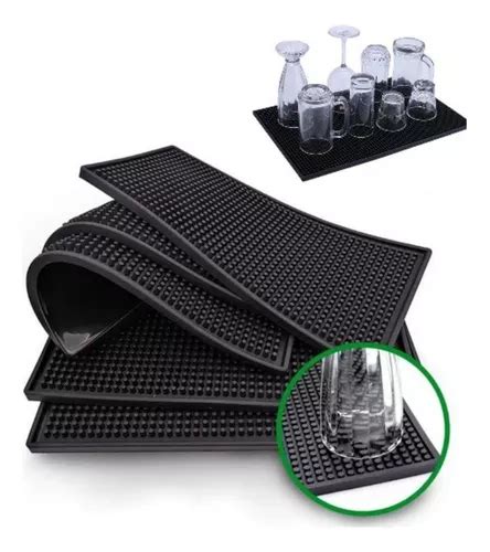 Tapete Escorredor Louça Pia Silicone Escorrer Barman 47x30cm MercadoLivre
